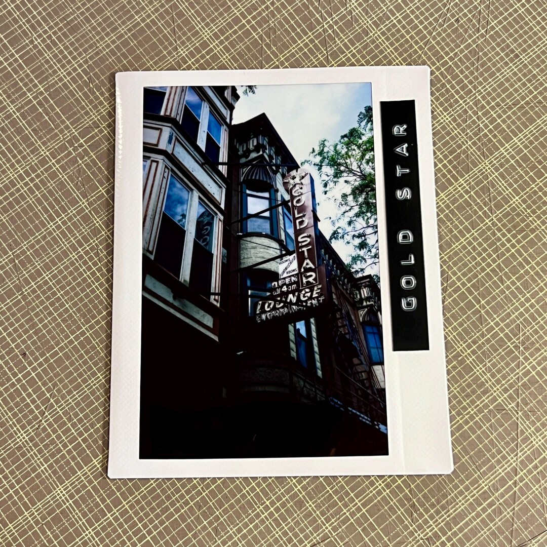 GOLD STAR BAR, Wicker Park, Chicago Limited Edition Original Instant ...