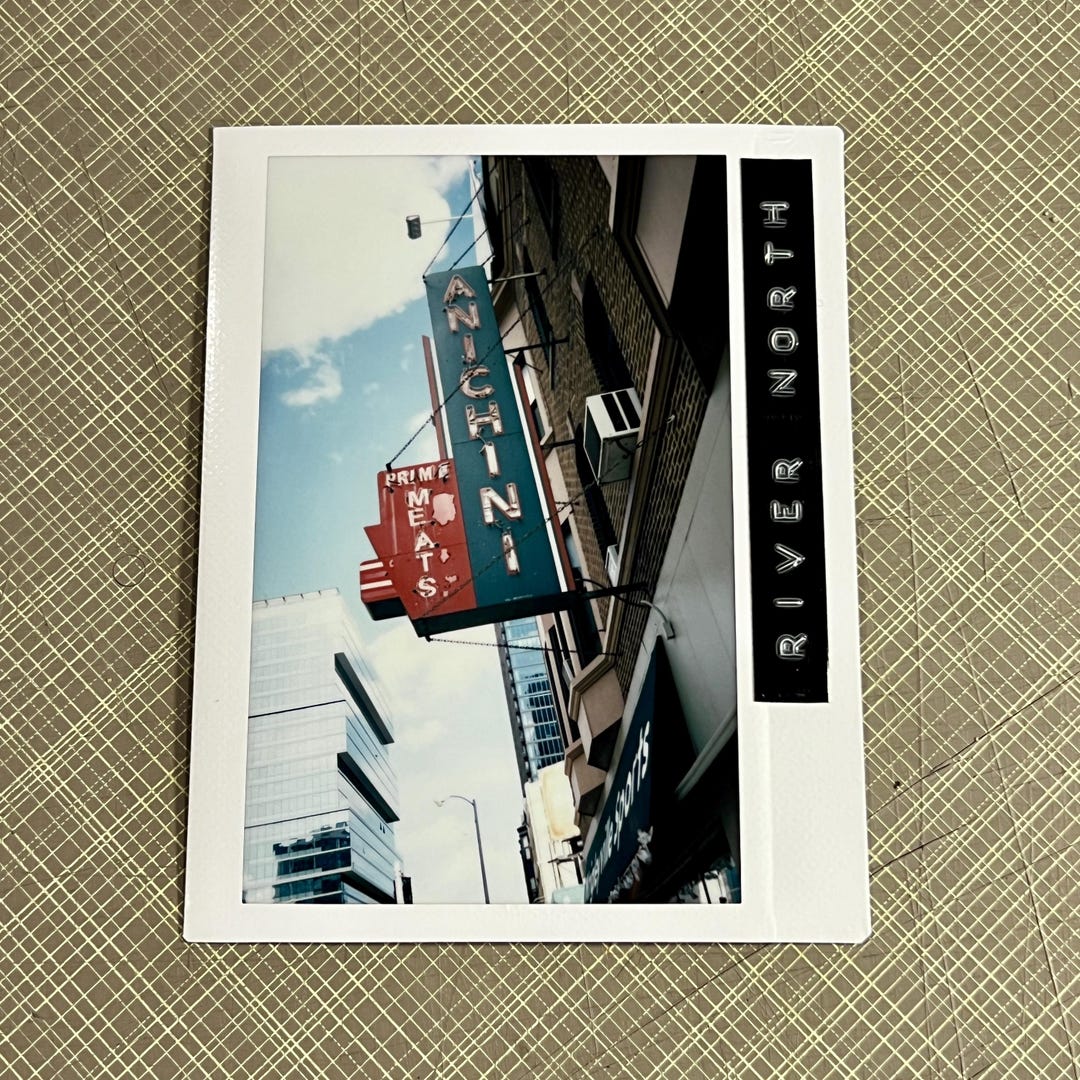 ANICHINI MEATS, River North, CHICAGO Limited Edition Original Instant ...