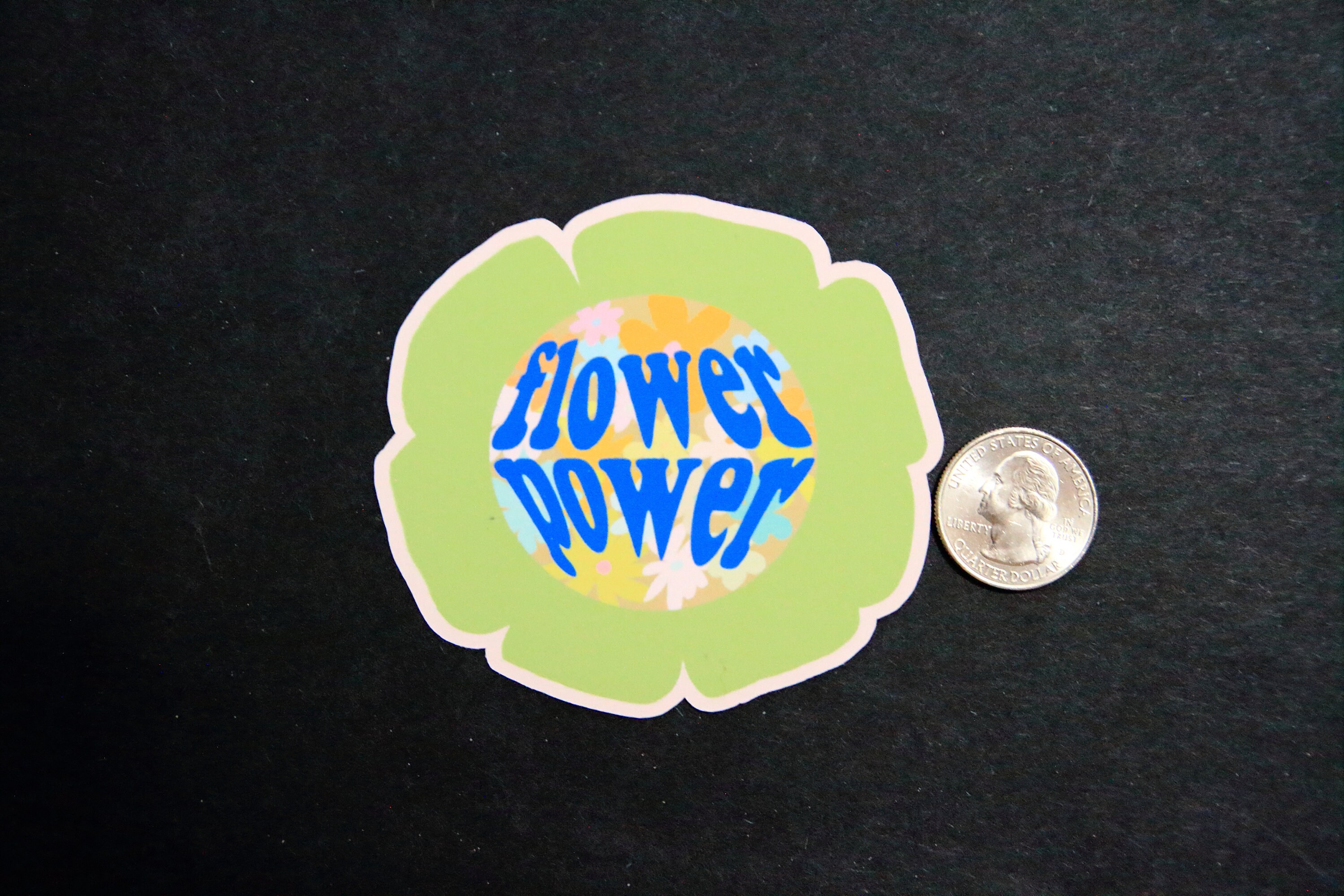 Flower Power Sticker | Etsy