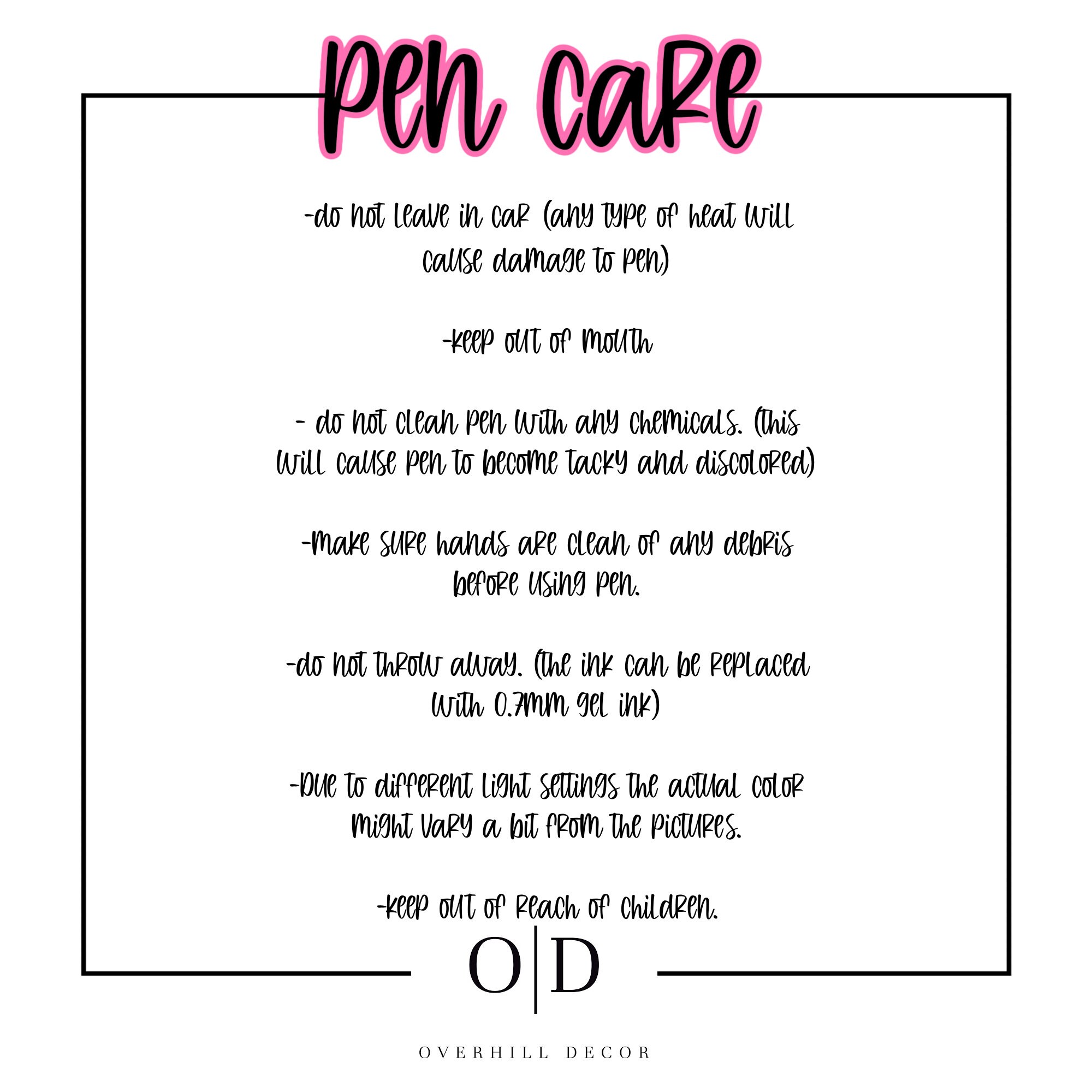 Matte Leopard Print Pens Papermate Inkjoy Gel Pen .7 | Etsy