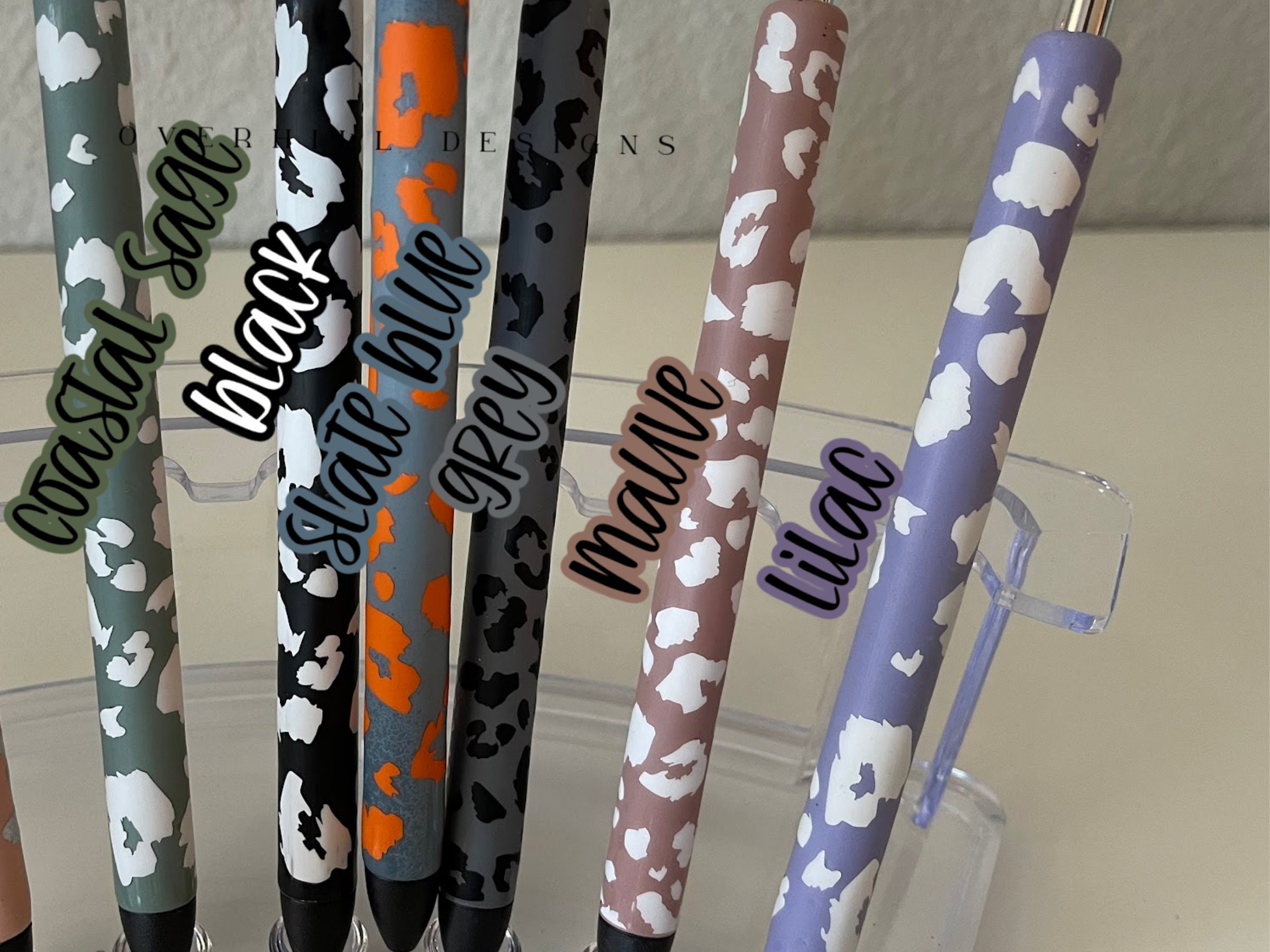 Matte Leopard Print Pens Papermate Inkjoy Gel Pen .7 - Etsy