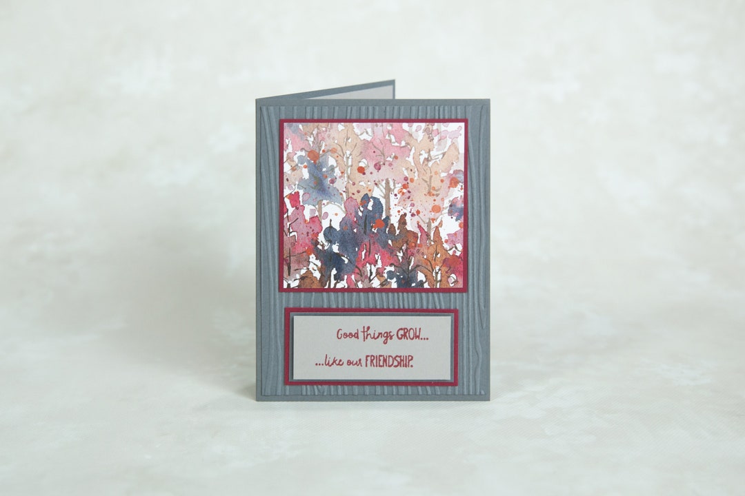 Good Things Grow . . . Like Our Friendship Card - Etsy