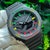 Custom Black Casio Watch With Red Screen Color Mod - Etsy