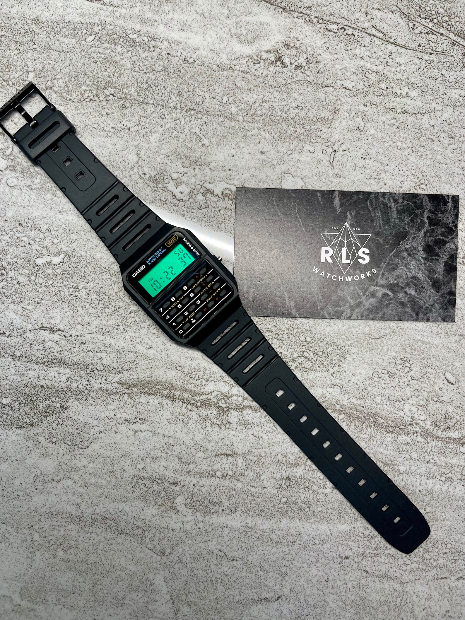 Custom Casio Calculator Watch With Color Screen Mod (pick Your Color ...