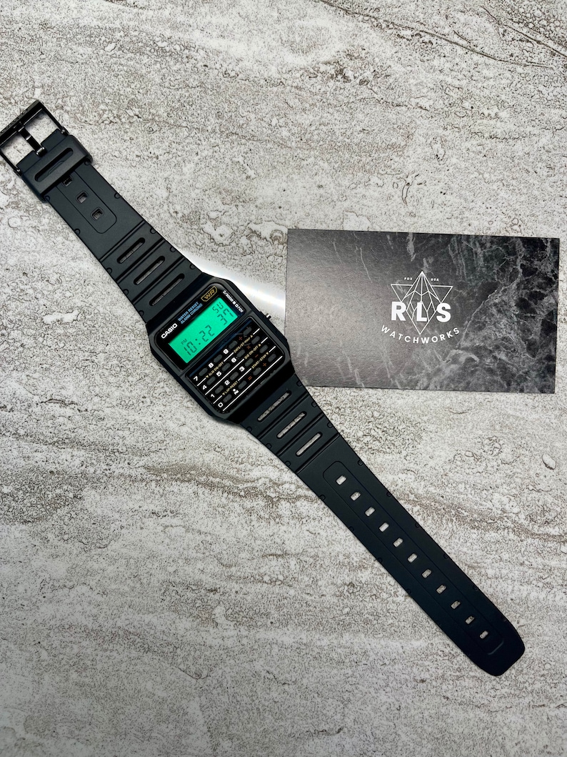 Custom Casio Calculator Watch With Color Screen Mod pick Your - Etsy