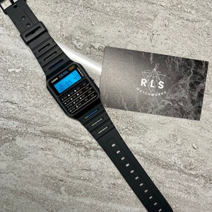 Custom Casio Calculator Watch With Color Screen Mod (pick Your Color ...