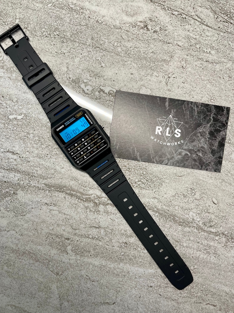 Custom Casio Calculator Watch With Color Screen Mod pick Your - Etsy