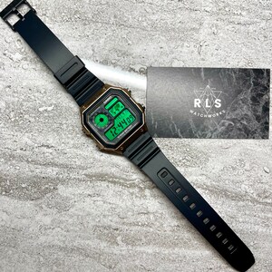 Custom Gold Casio World Time Watch With Color Screen Mod pick - Etsy