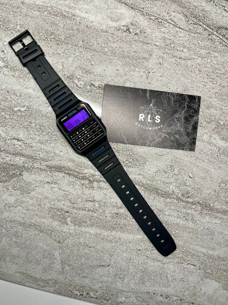 Custom Casio Calculator Watch With Color Screen Mod pick Your - Etsy