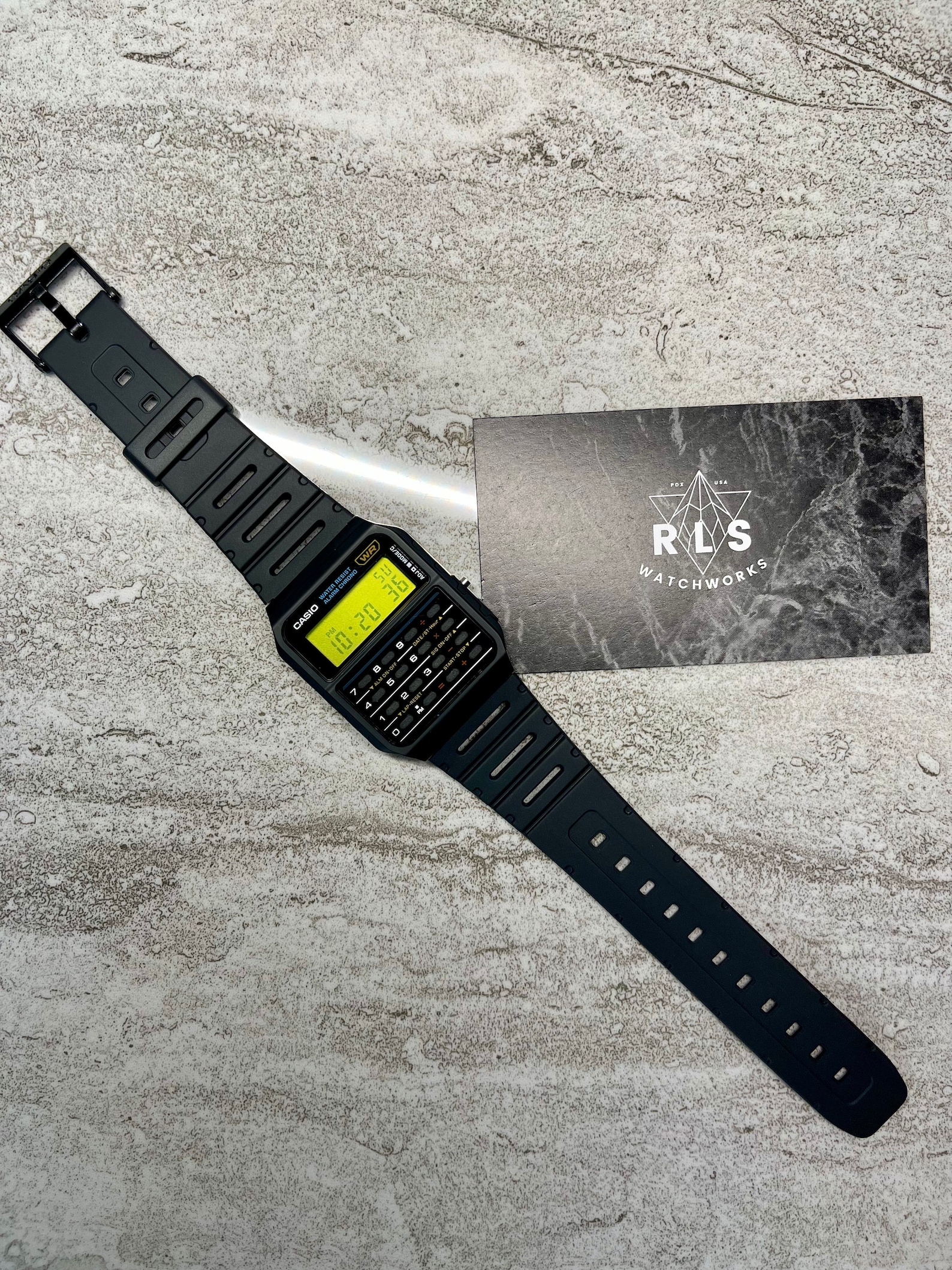 Custom Casio Calculator Watch With Color Screen Mod (pick Your Color ...