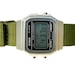 Custom Green Casio Watch on Green Strap W/ Black Hardware - Etsy Canada
