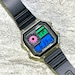 Custom Silver Casio World Time Watch With Color Screen Mod - Etsy