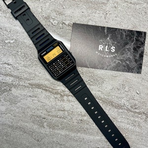 Custom Casio Calculator Watch With Color Screen Mod (pick Your Color ...