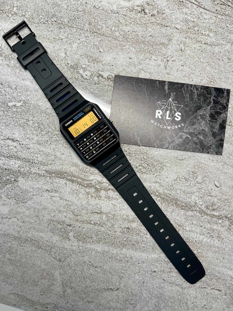 Custom Casio Calculator Watch With Color Screen Mod pick Your - Etsy