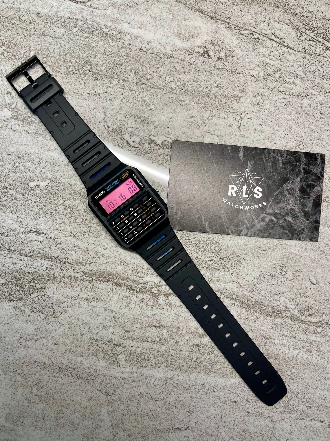 Custom Casio Calculator Watch With Color Screen Mod pick Your - Etsy