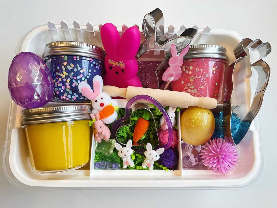 Somebunny Loves You Playdough Kit, Easter Bunny Play Dough, Easter ...