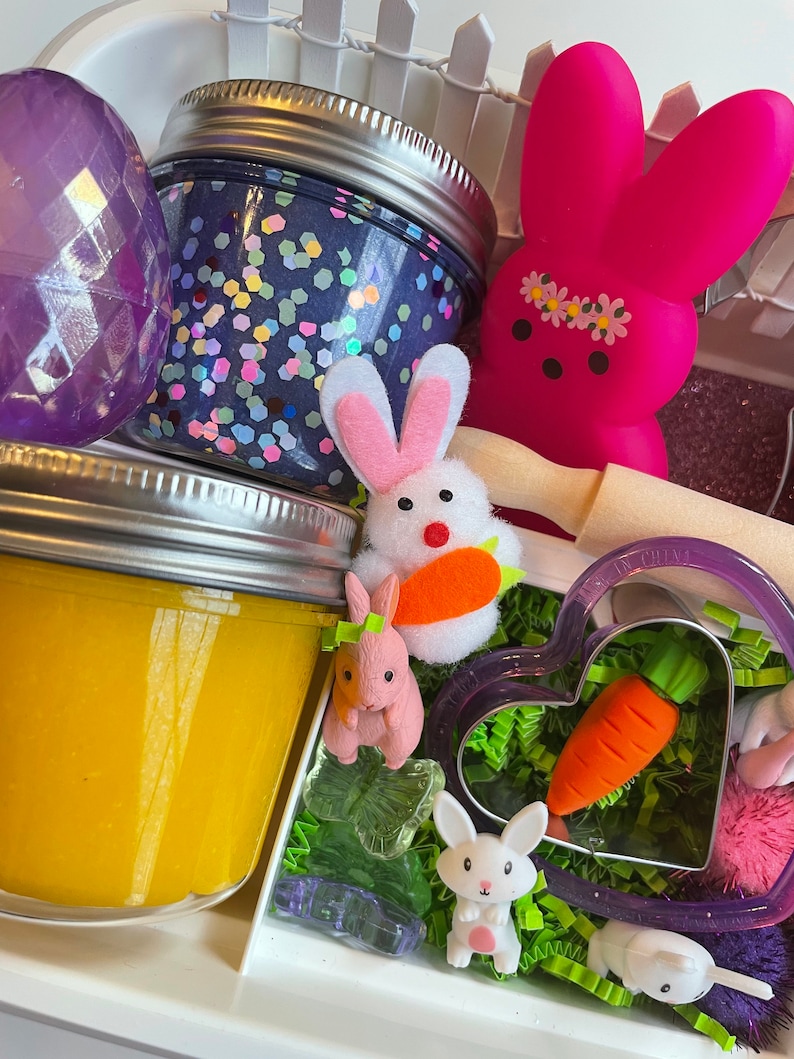 Somebunny Loves You Playdough Kit, Easter Bunny Play Dough, Easter ...