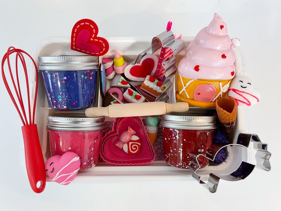 Cupcake Sensory Kit, Sweet Treats Playdough Kit, Birthday Sensory Kit ...