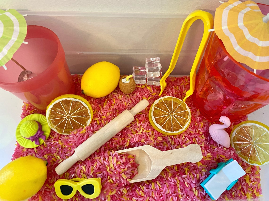 Lemonade Sensory Kit Lemonade Sensory Box Lemonade - Etsy