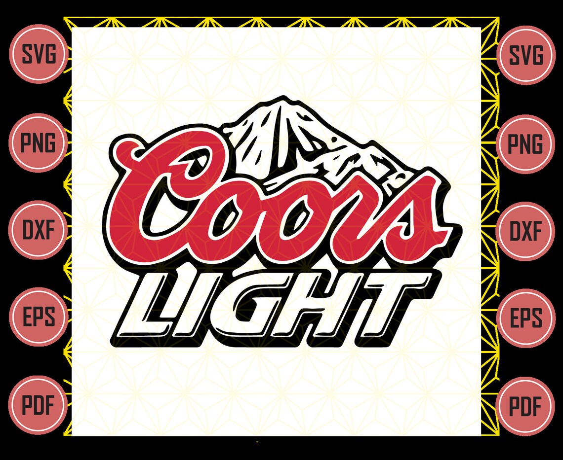 Coors Light Logo Svg Trending Svg Coors Light Svg Coors | Etsy