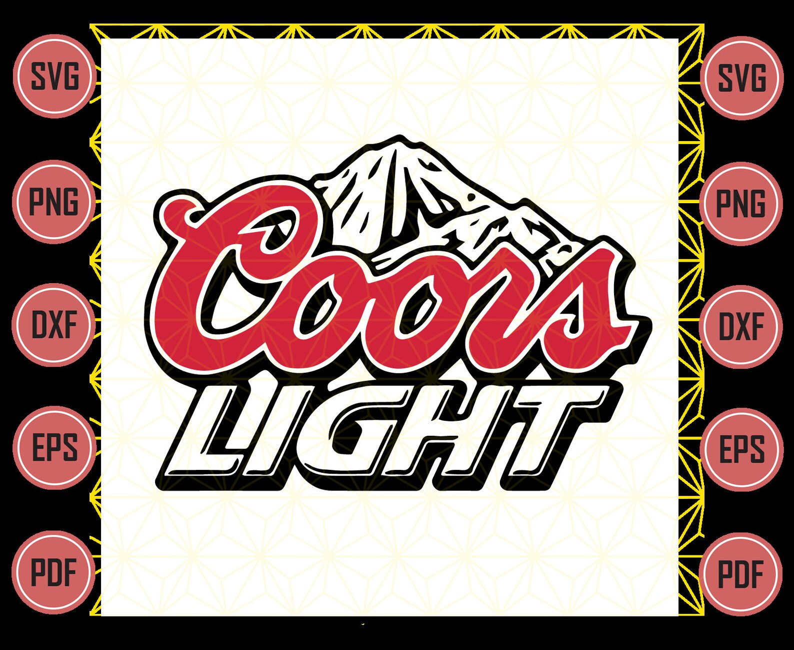 Coors Light Logo Svg Trending Svg Coors Light Svg Coors | Etsy