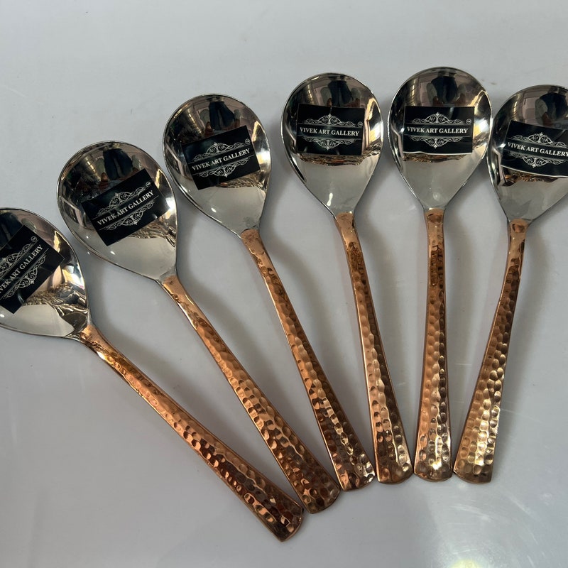 Copper Serving Spoon - Etsy