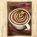 Latte Foam Art. acrylic Painting - Etsy