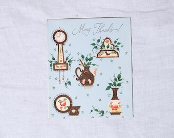 Vintage Thank You Cards - Etsy