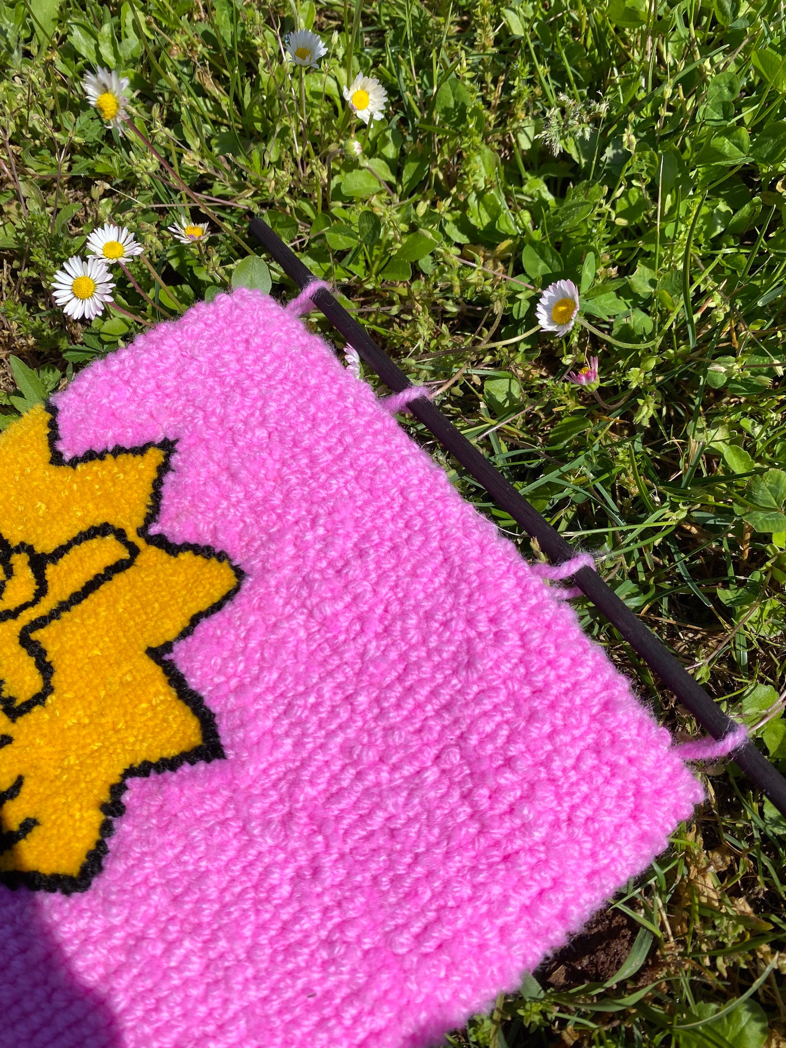 Lisa Simpson Homedecor in Punch Needle Special Gift Wall | Etsy