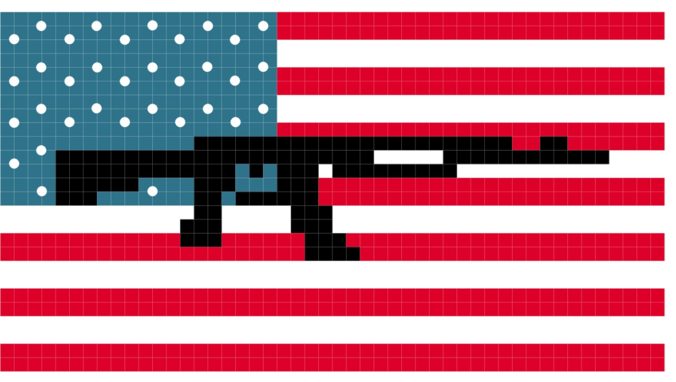Freedom Flag Cross Stitch Pattern PDF Download - Etsy