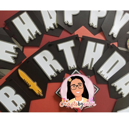 Happy Birthday Free Fire Banner - Etsy