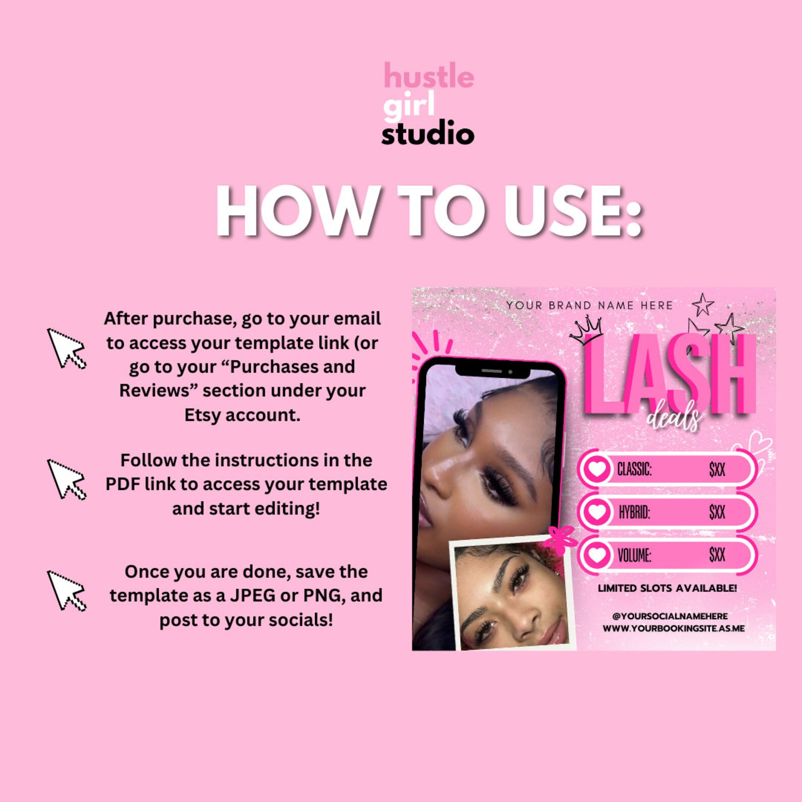 Lash Booking Flyer, Lash Tech Flyer, Lash Services, Lash Books Open, Lash Extension Flyer, Books ...