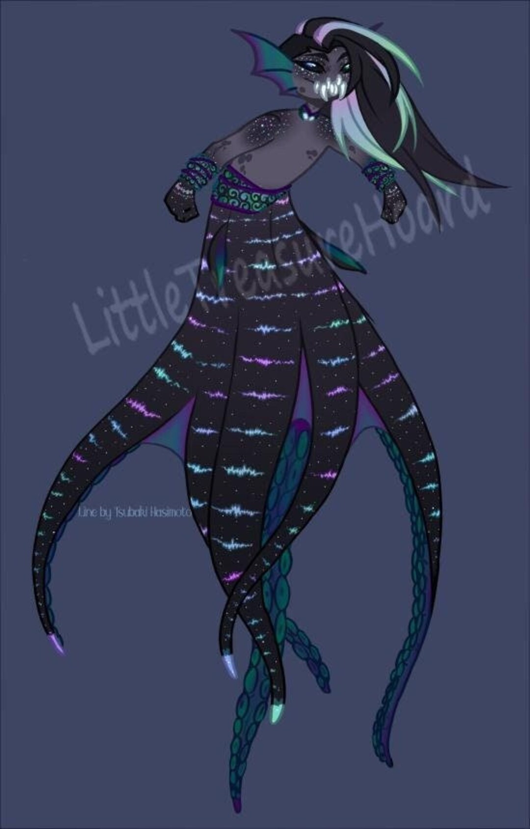 Merfolk/cecaelia Fantasy Adopt 01 - Etsy