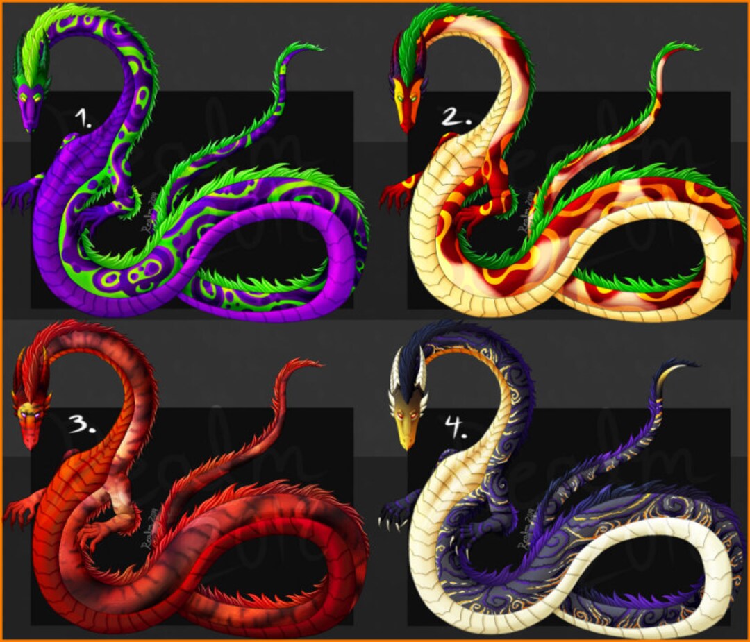 Critter Adopts: Halloween Lindwyrm - Etsy