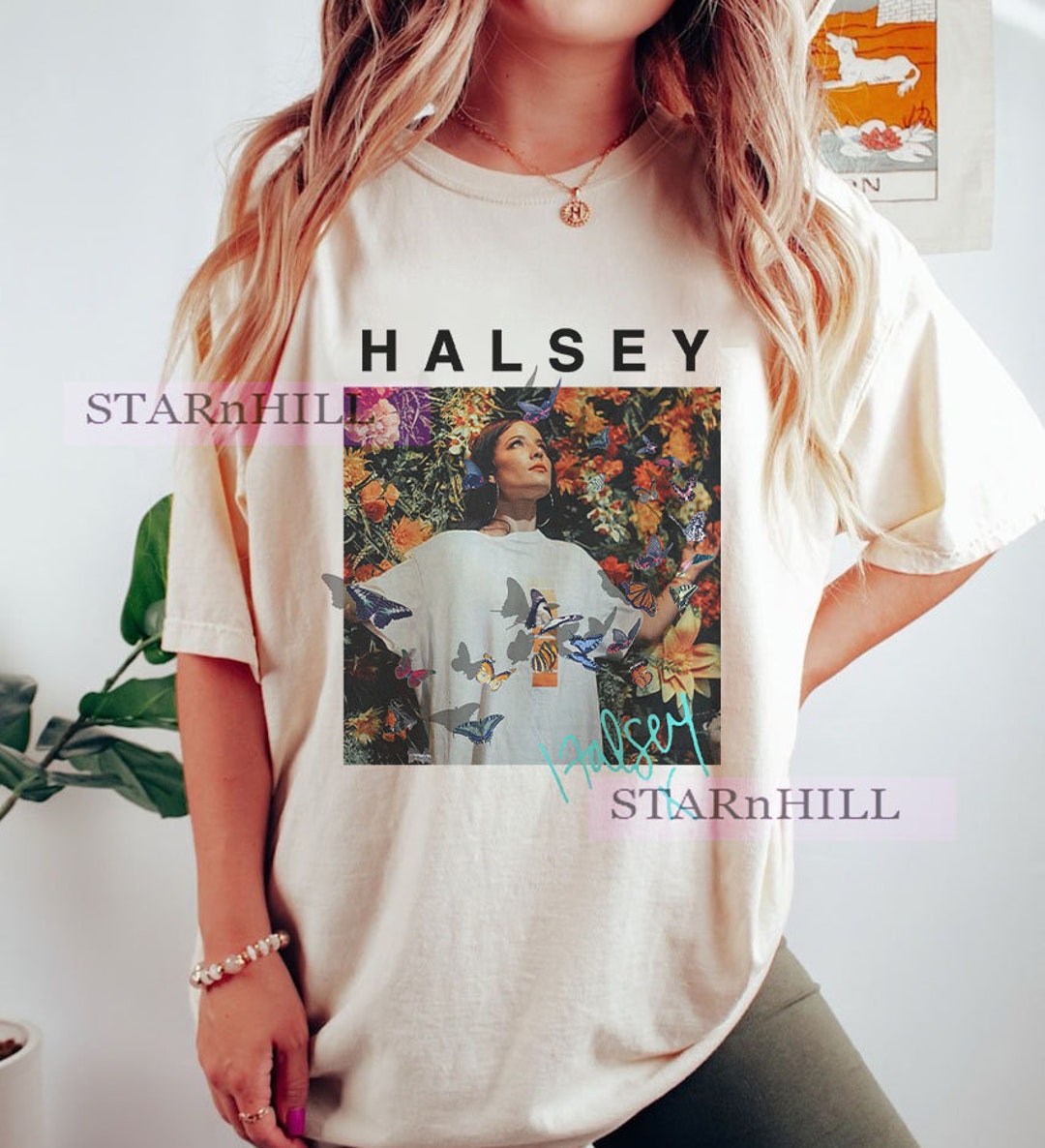Halsey T-shirt, Halsey Tour Shirt, Halsey Sign Shirt, Halsey American ...