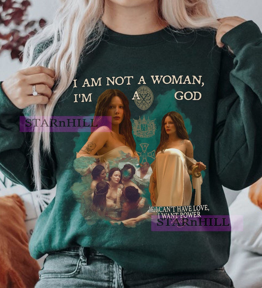 Halsey I Am Not a Woman I'm A God Shirt Halsey Love and - Etsy