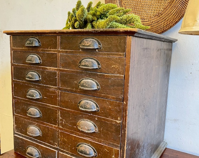 Antique Collectors Drawers W/ Original Handles and Lovely - Etsy