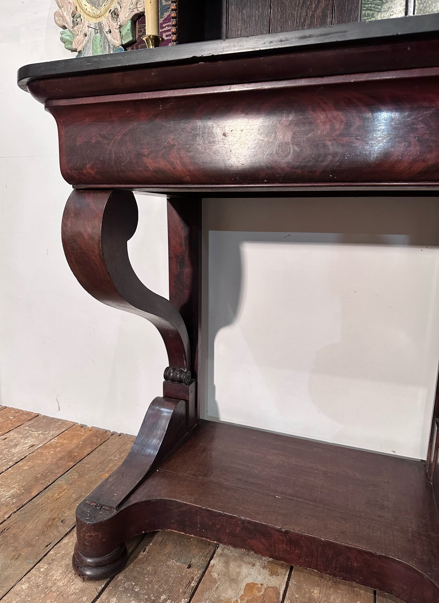Antique Louis Philippe Mahogany Console Table C.1840 - Etsy