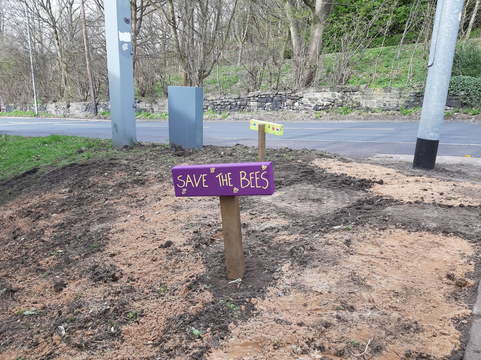 Wildflower Meadow Wooden Sign Original Artwork Colour Sign | Etsy UK