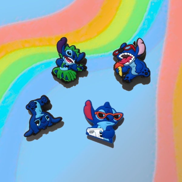 Stitch Crocs Charms - Etsy