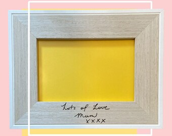 Handwriting Frame - Etsy UK