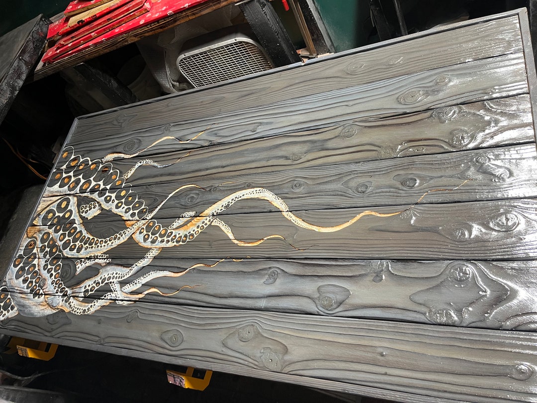 BABY BLUE OCTOPUS Table - Etsy