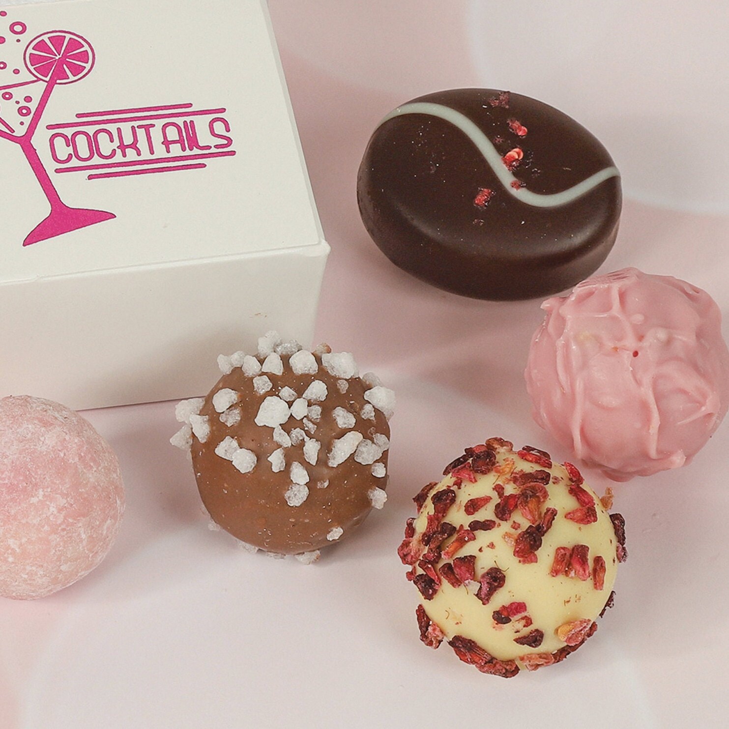 Cocktail Collection Chocolate Box. 6 Cocktail Chocolates in - Etsy UK