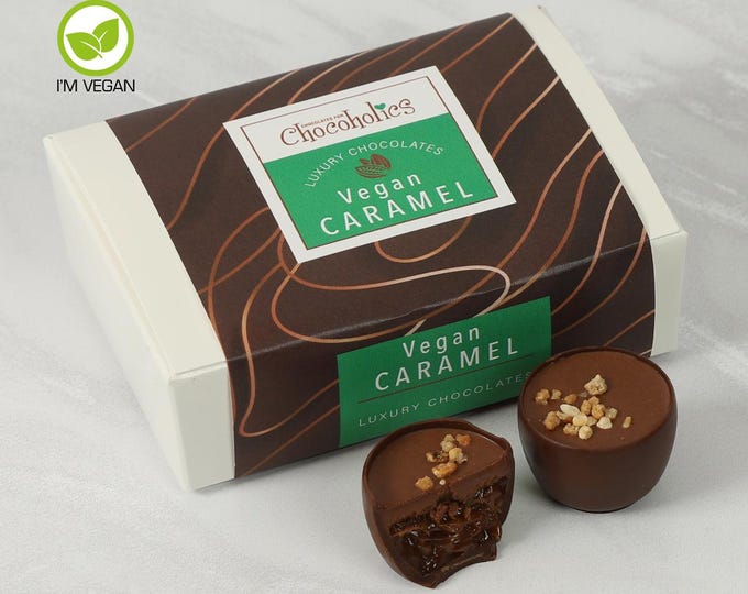 Luxury Chocolate Gift Box. 6 Delicious Milk or Dark Chocolates in ...