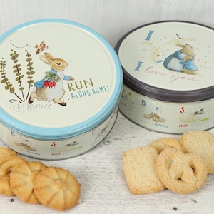 Cute Peter Rabbit Tin Filled With Danish Cookies. This Beautiful ...