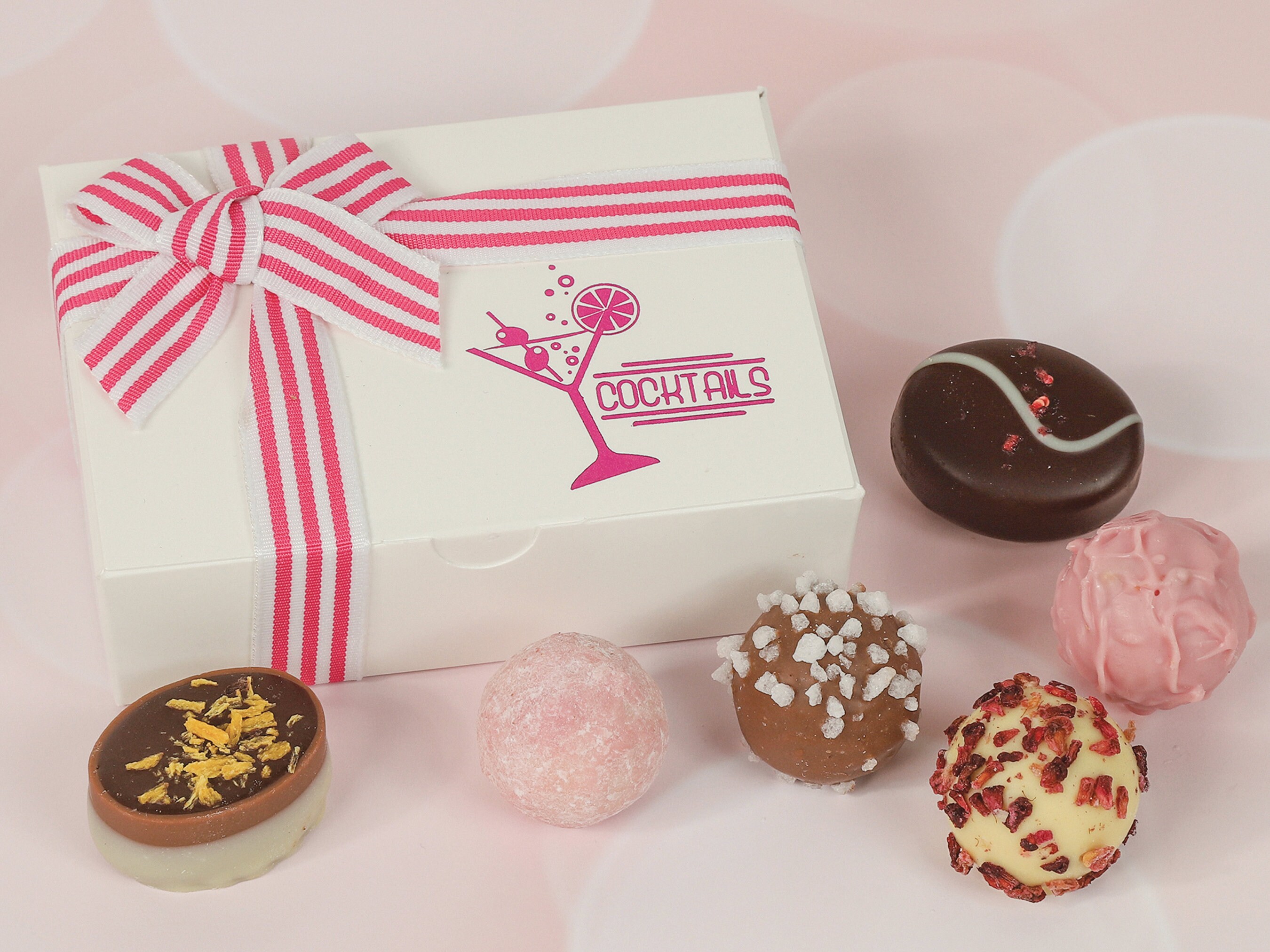 Cocktail Collection Chocolate Box. 6 Cocktail Chocolates in - Etsy UK