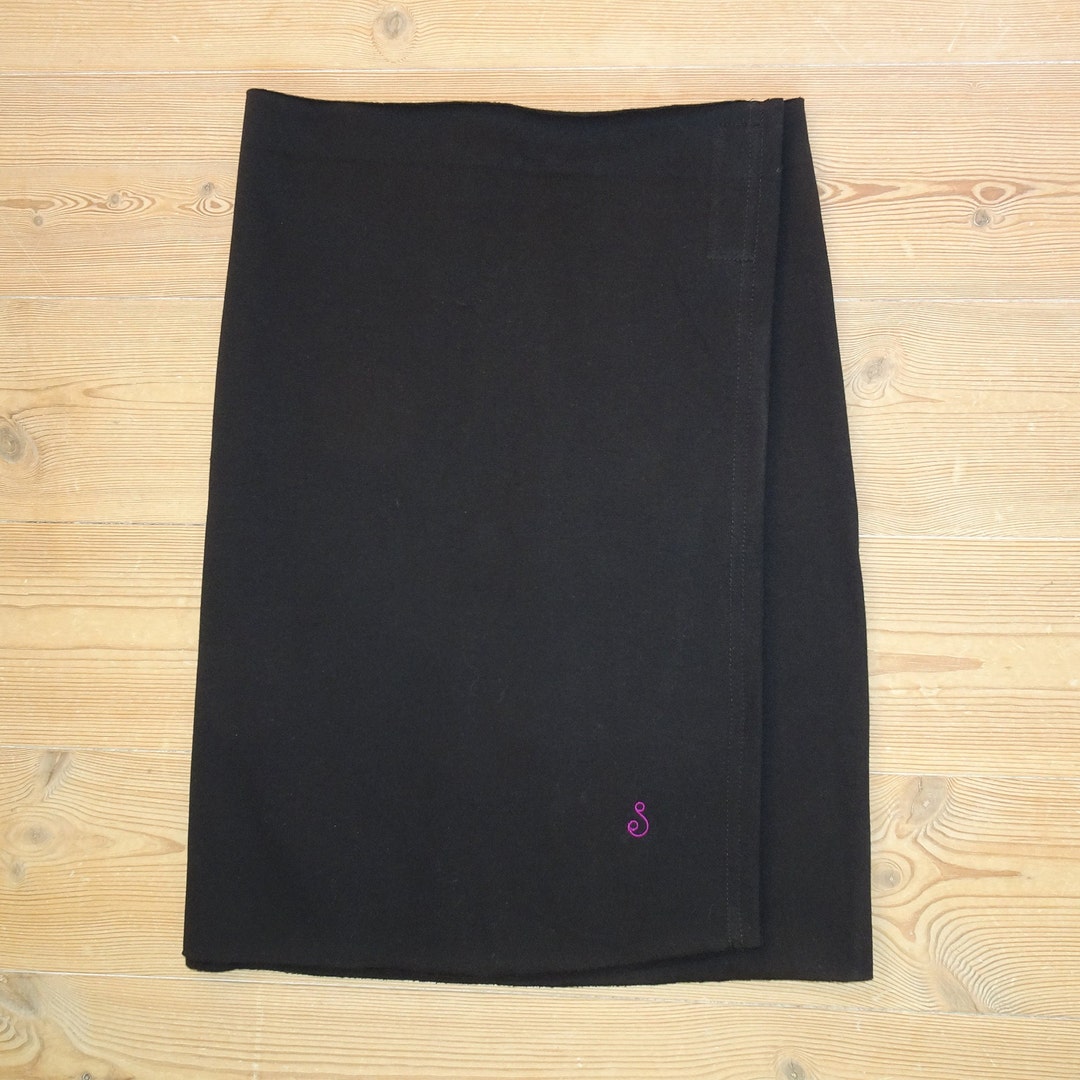 Organic Cotton Kidney Warmer Hip Flatterer Wrap Skirt Warm Sweat ...