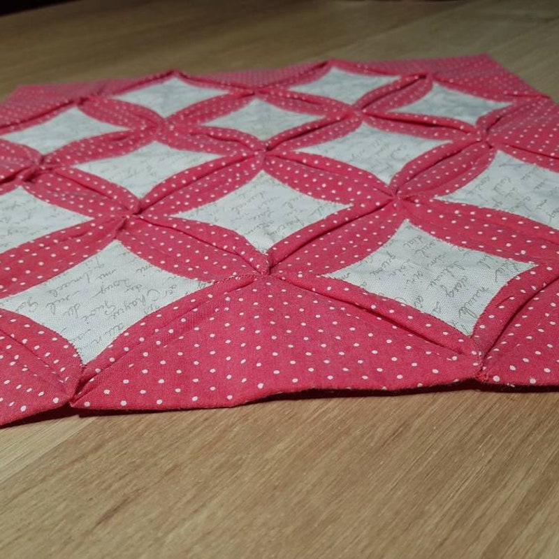 Cathedral Window Quilt Pattern - Etsy