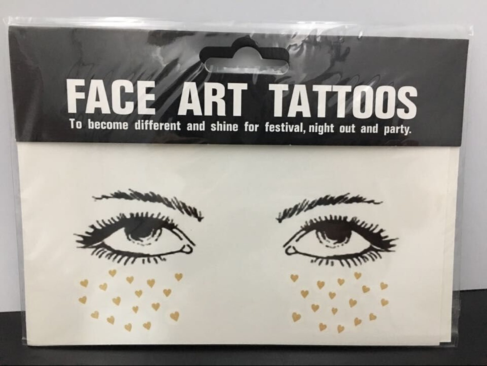 Face Tattoos Fake Tattoos Festive and Reunion Makeup - Etsy
