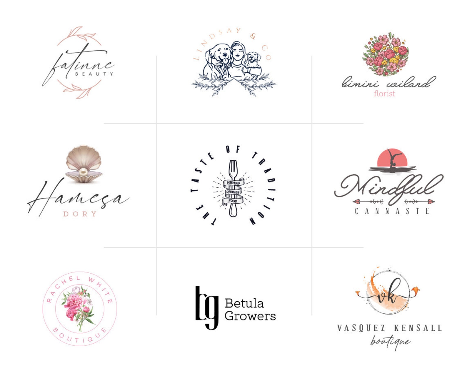 Branding Package Custom Logo Design Branding Package - Etsy